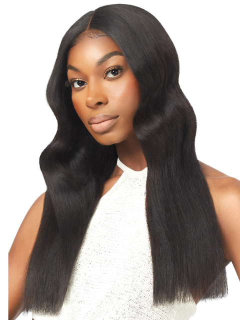 Outre Remi Human Hair MYLK Yaki Weave 16"– Best Hair World