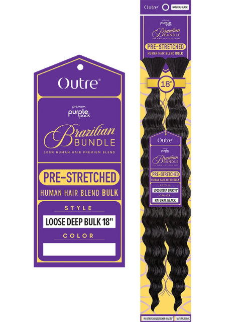 Outre Premium Purple Pack Brazilian Bundle LOOSE DEEP Bulk– Best Hair World
