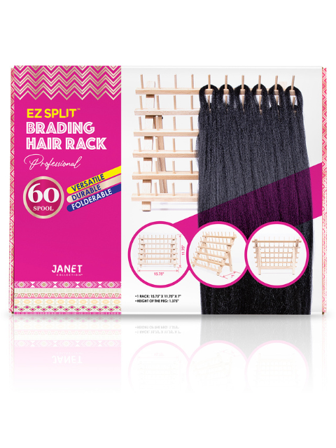 Janet Collection Ez Split Braiding Hair Rack– Best Hair World