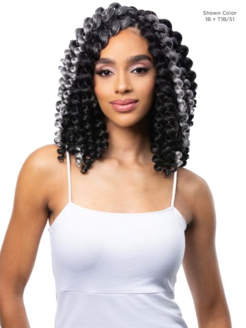 Harlem 125 Kima Braid 3X JAMAICAN BOUNCE 10" Crochet Braid (KJB10 ...