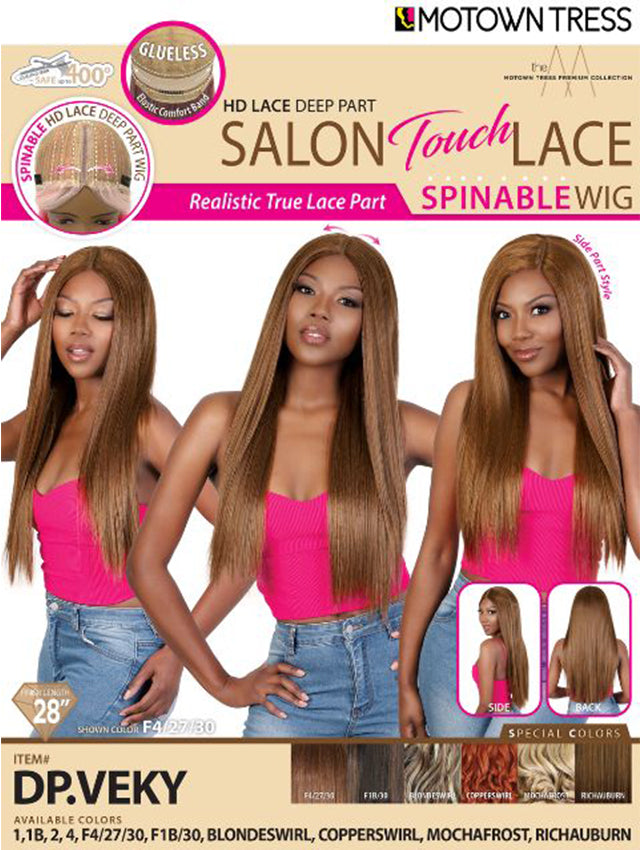 Motown Tress Salon Touch Glueless HD Lace Deep Part Lace Wig - DP.VEKY ...
