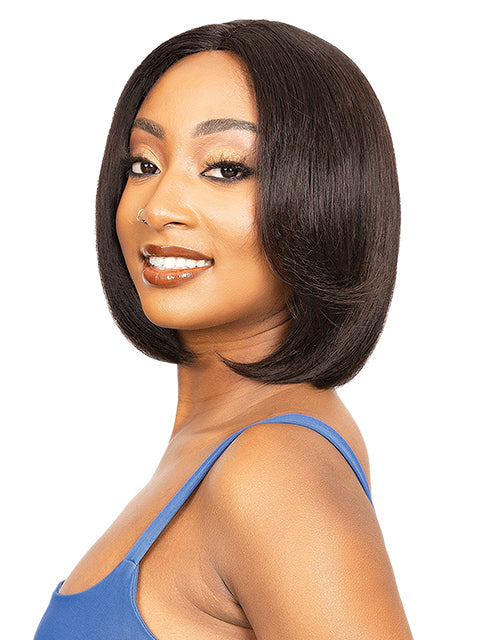 Janet Collection 100% Human Hair Natural Deep Part NOLAN Wig *SALE ...
