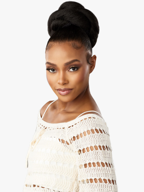 Sensationnel 100% Premium Fiber LULU BUN_KNOTTED BUN UNIT 1 Bun– Best ...