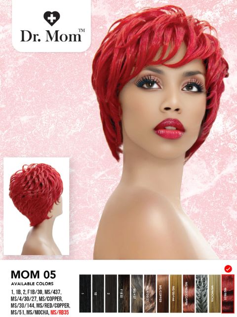 R&B Collection Dr. Mom Style Synthetic Full Wig - MOM 05"– Best Hair World