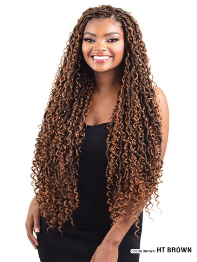 Model Model Glance 2X RIVER LOC Crochet Braid 26"– Best Hair World