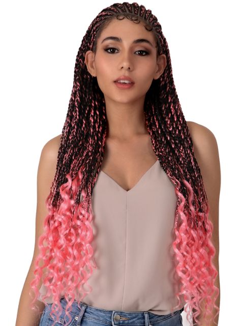 Motown Tress HD Hybrid Hand Braided Whole Hand-Tied WLBH.NYMAH" Lace W ...