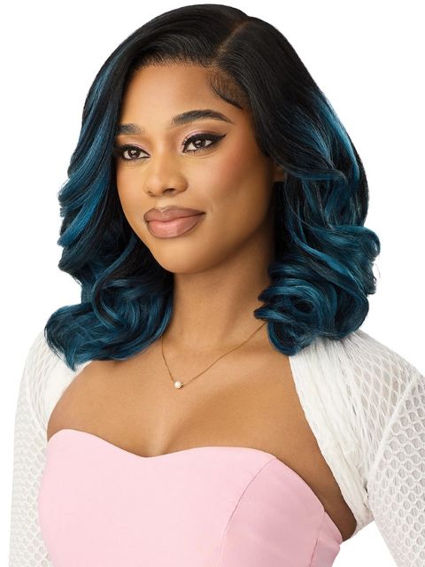 Outre Perfect Hairline Swoop Series Y-PART201 HD Transparent Lace Fron ...