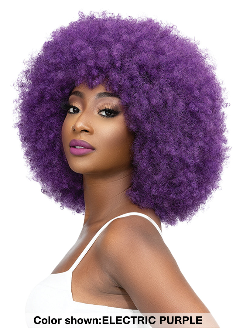 Janet Collection Premium Synthetic Natural Curly Wig - AFRO BADU– Best ...