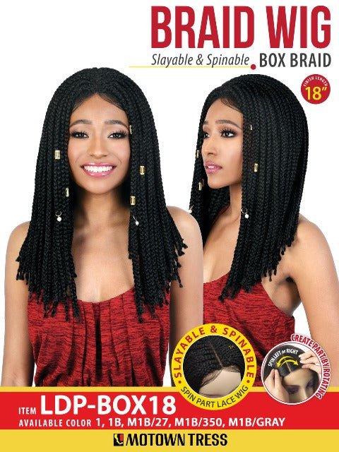 Motown Tress Slayable and Spinable Braided Lace Front Wig - LDP.BOX 18 ...