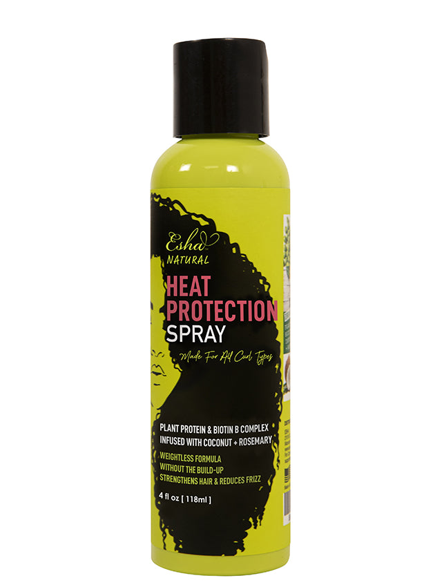 Esha Natural Heat Protection Spray (Coconut+Rosemary)– Best Hair World