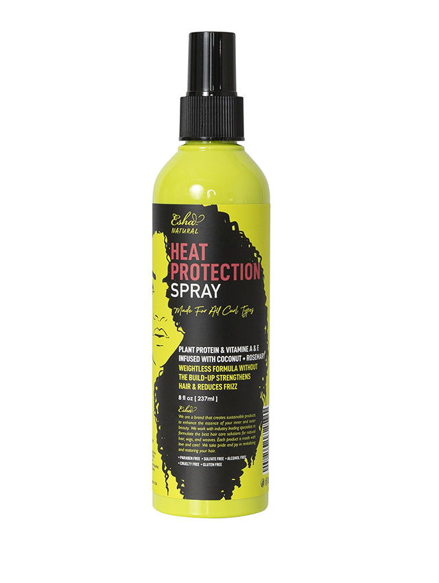 Esha Natural Heat Protection Spray (Coconut+Rosemary)– Best Hair World